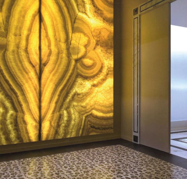 Backlit Marble Onyx and Stone with LED for Wall and Floor - Dedalo Stone
