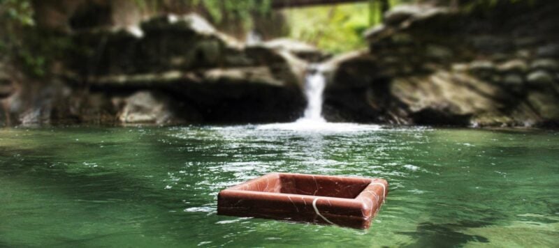 White Carrara marble countetop Sink Bathroom - Quadra | Dedalo Stone