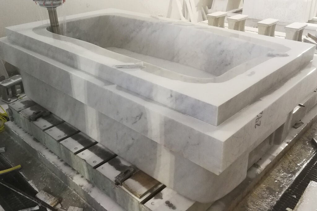 Nuvola Marble Bathtub | Dedalo Stone