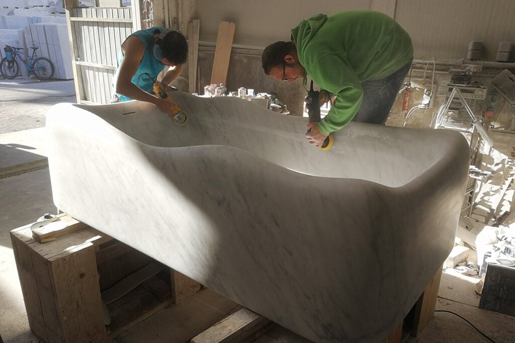 Nuvola Marble Bathtub | Dedalo Stone