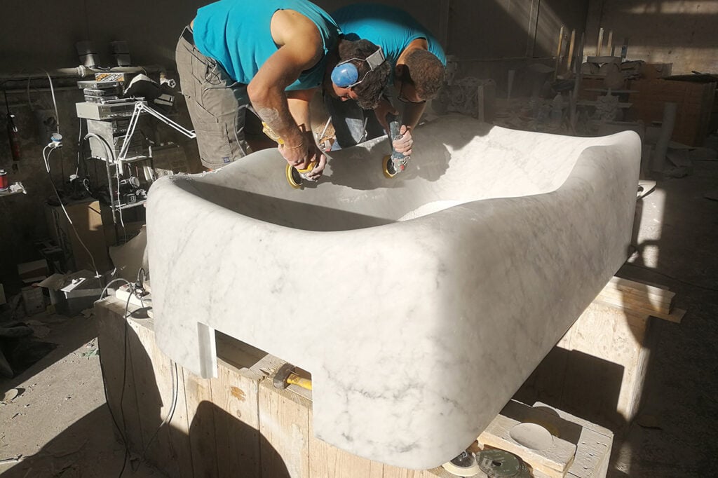 Nuvola Marble Bathtub | Dedalo Stone