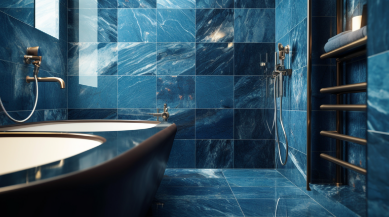 Blue Marble Slab | Dedalo Stone