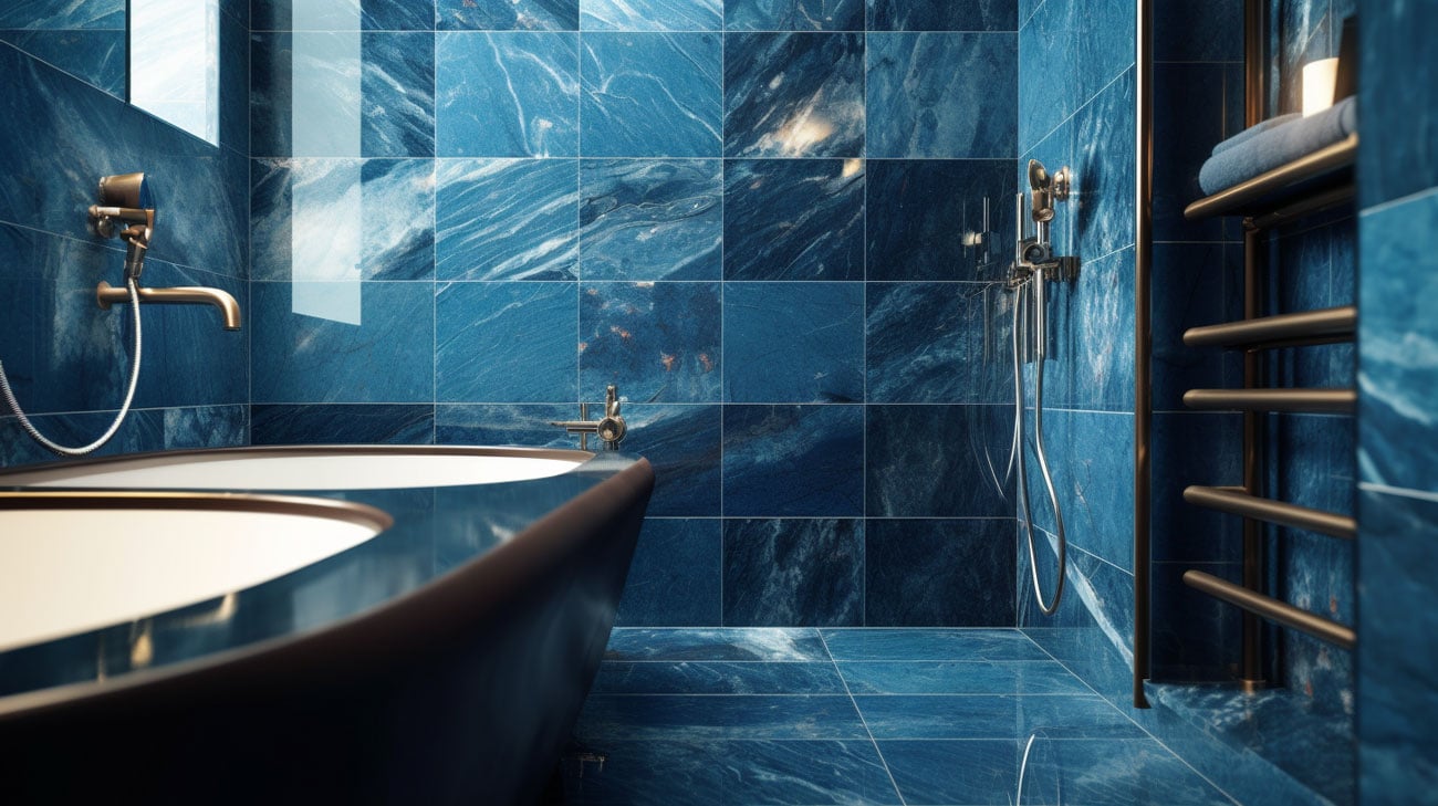 Blauer Marmor - Dedalo Stone