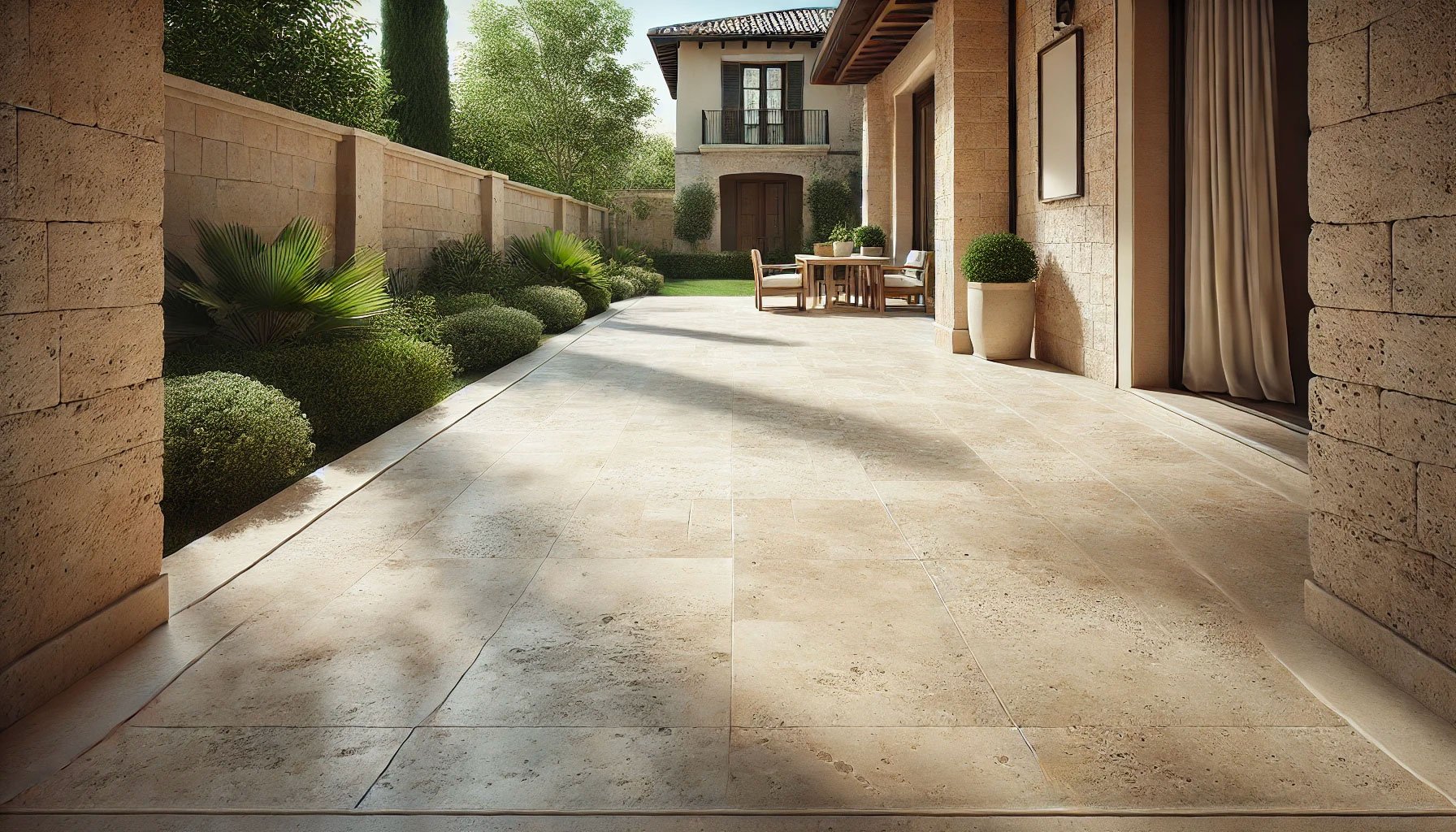 Travertine flooring | Dedalo Stone
